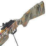 Hunting Recurve Autumn Camo 150LBS Crossbow Wooden Stock