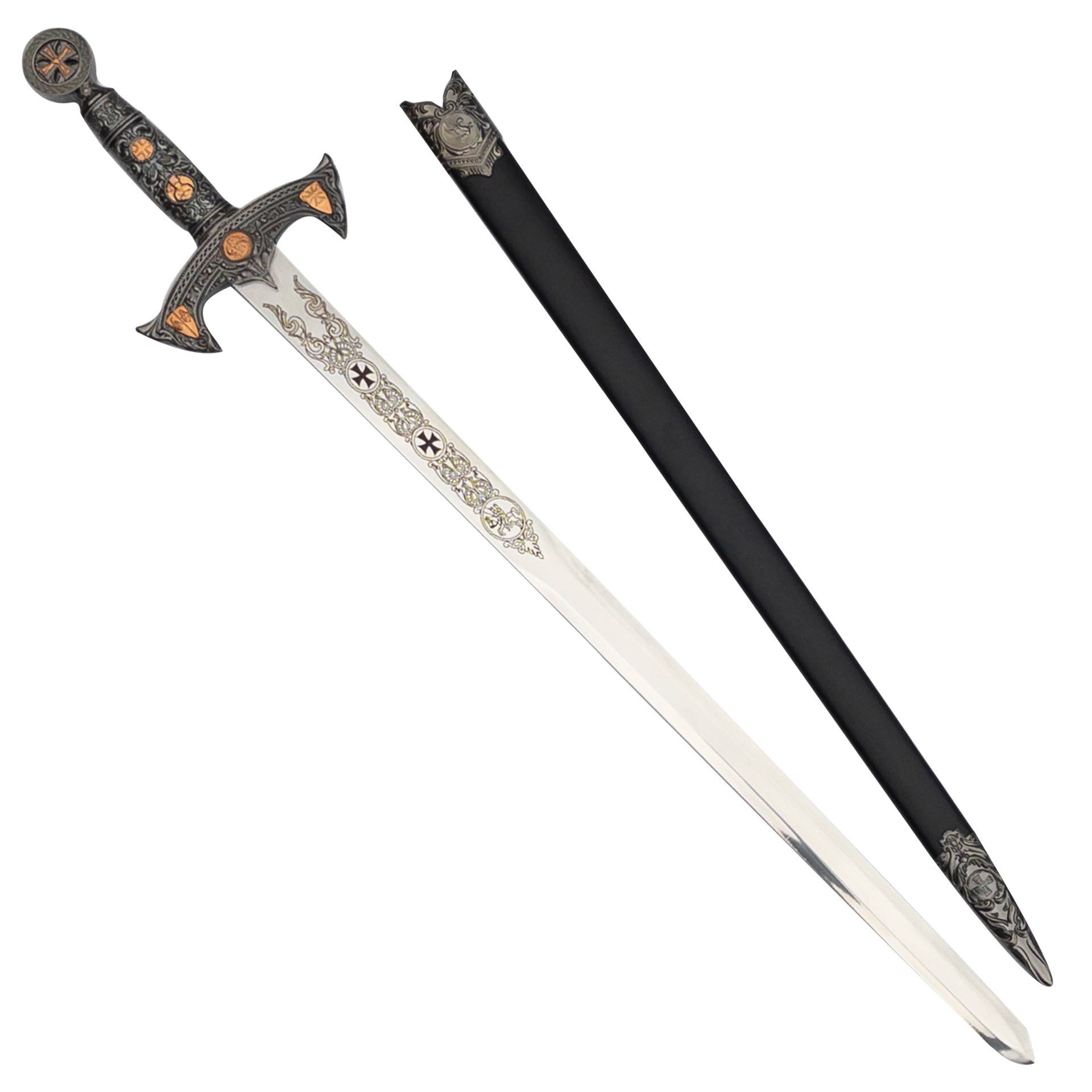 Knights of St. John Masons Sword Silver