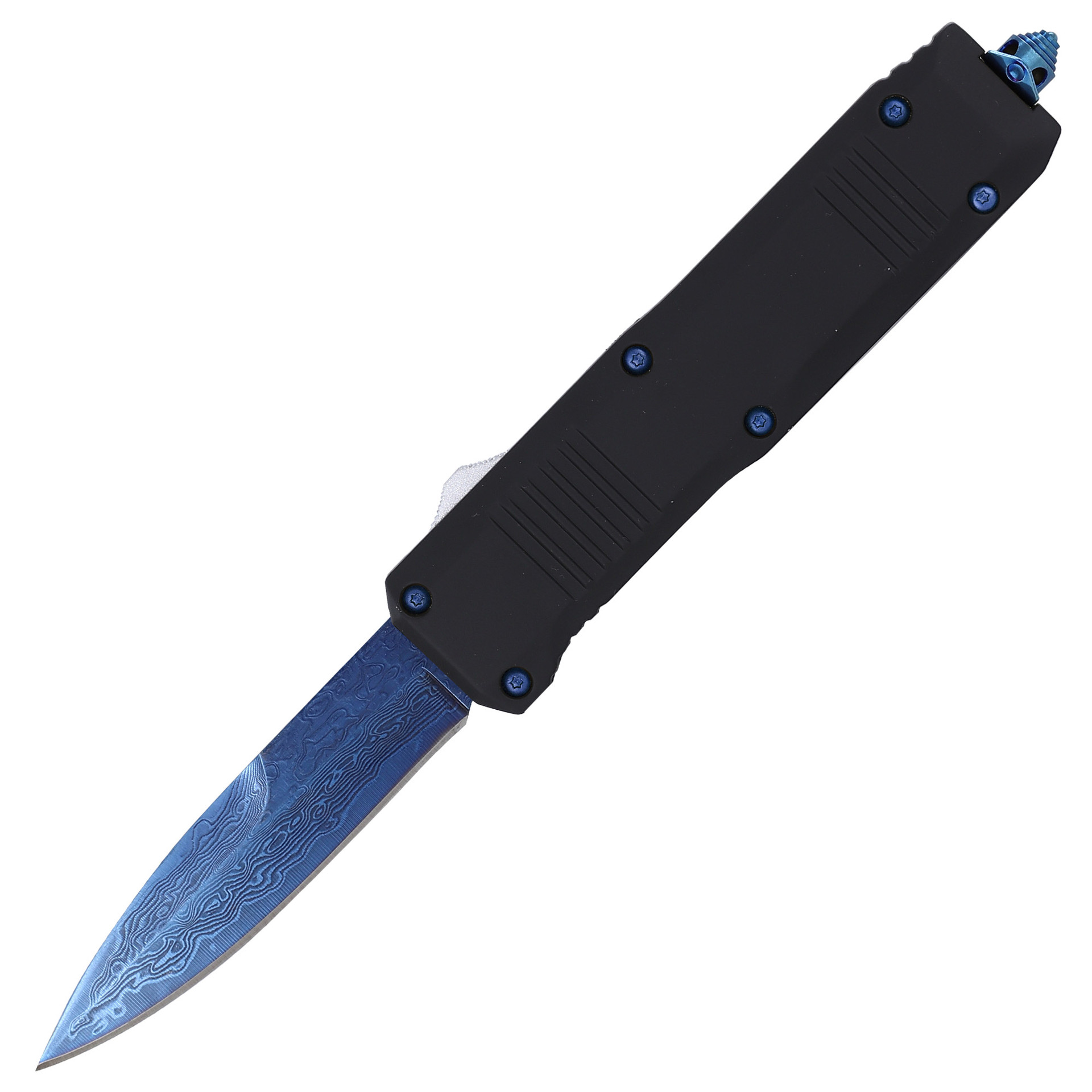 Gold Luxe Automatic Dual Action OTF Knife – Sleek Stainless Steel Blade ...