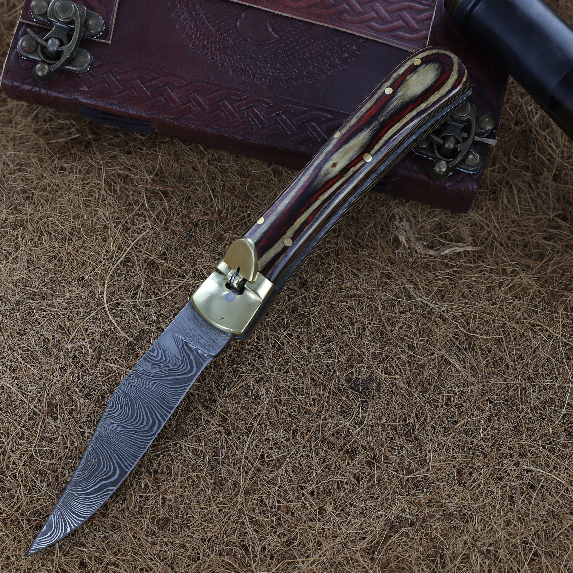 Shift Gears Mini Automatic Clip Point Knife