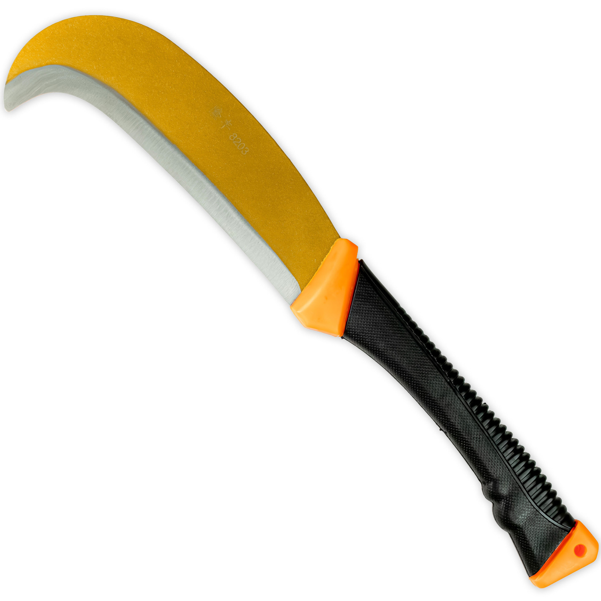 Golden Swing Outdoor Yardwork Machete – Heavy Duty Gold Blade with ...