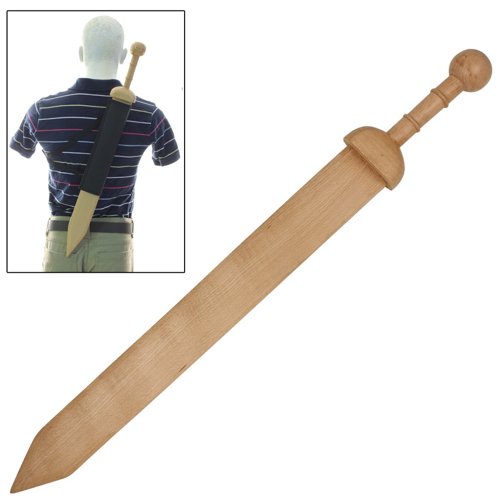 Round Pommel Gladius Roman Gladiator Training Sword Set