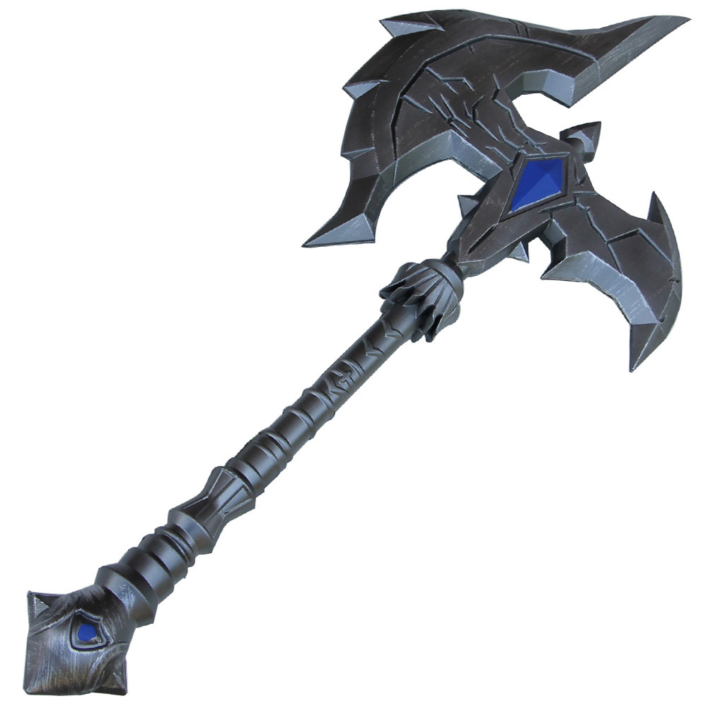 Shadow World Edged Foam War Axe - SwordsSwords.com