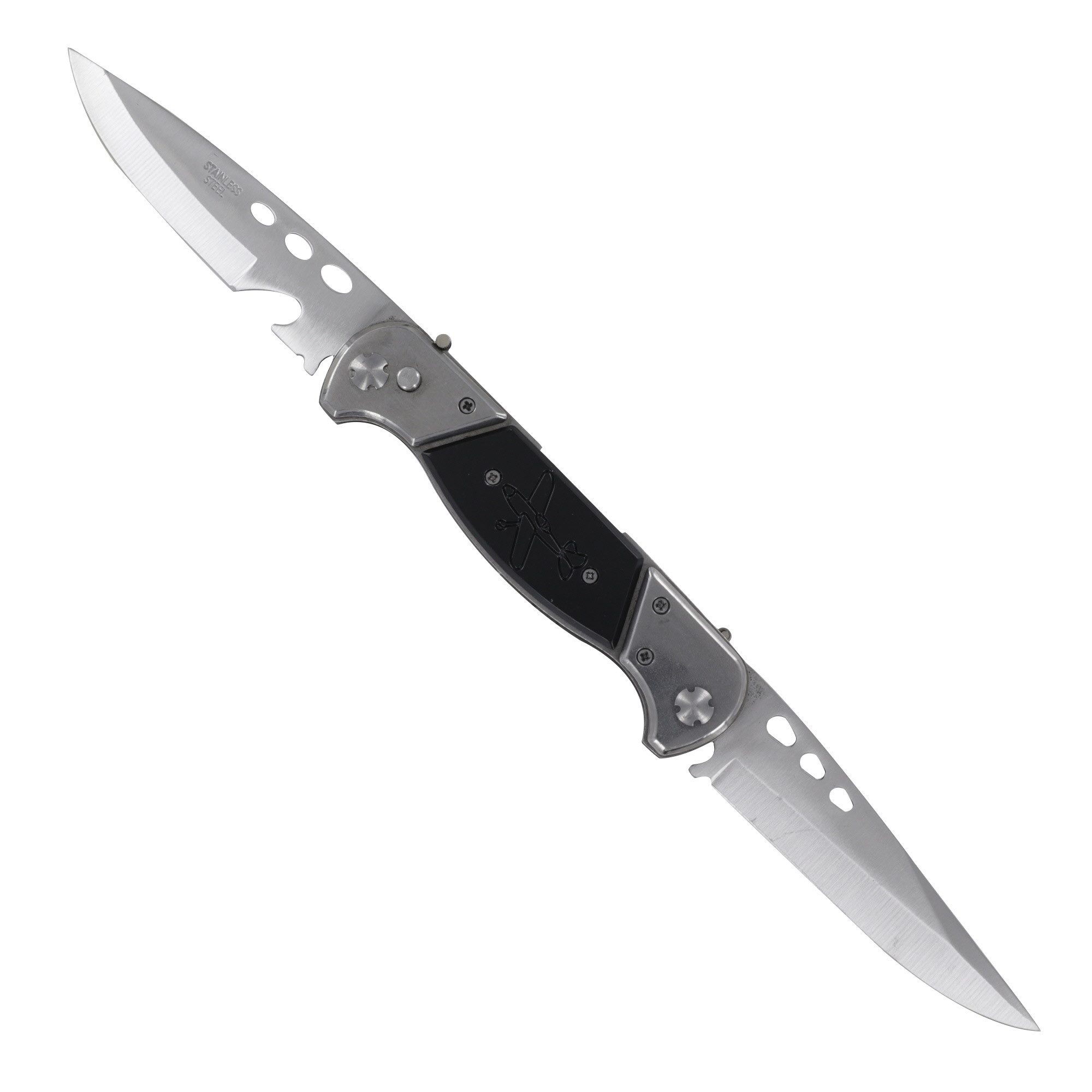 Panic Switch Push Button Mini Automatic Pocket Knife