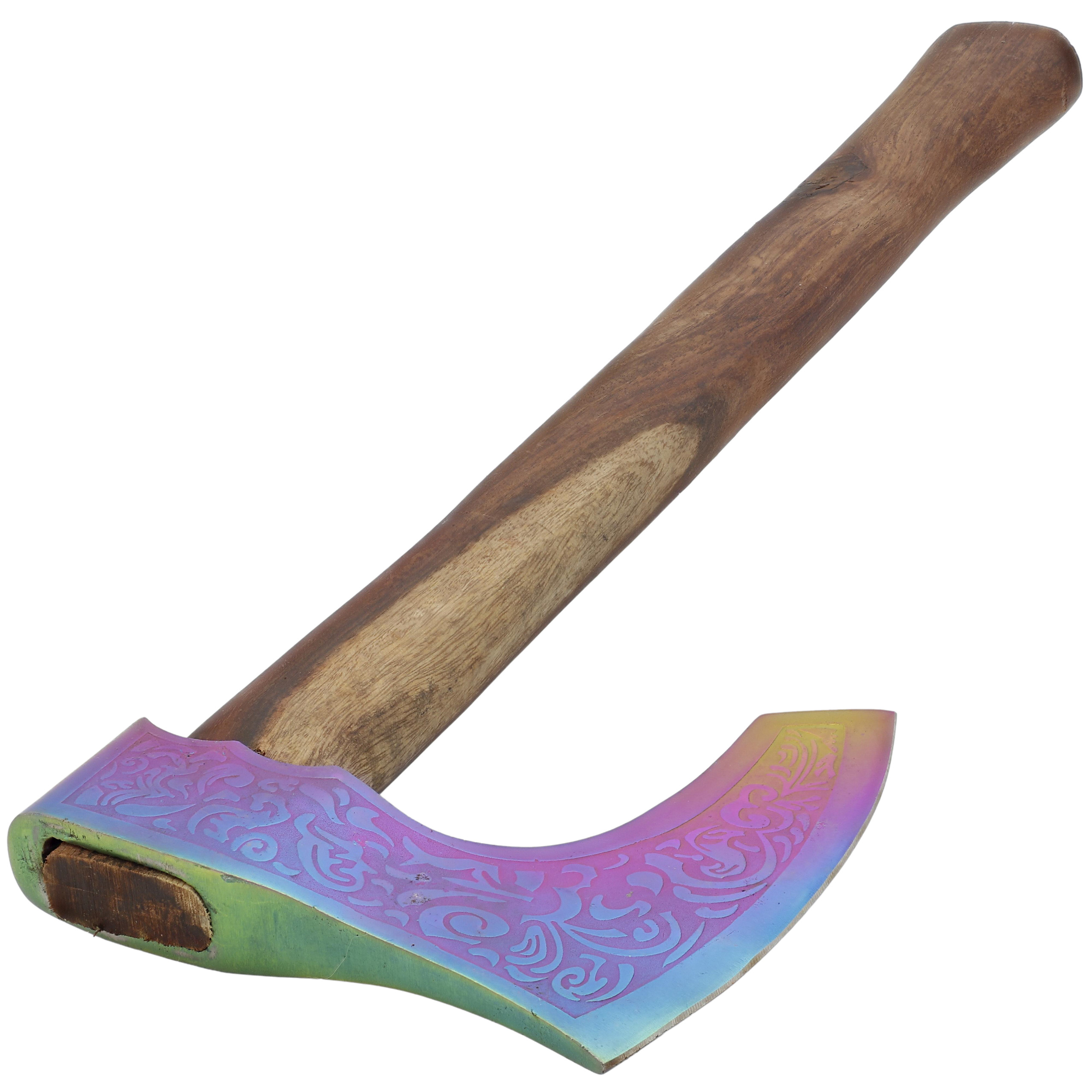 Ancient Traditions Medieval Viking Bearded Battle Axe | Titanium ...