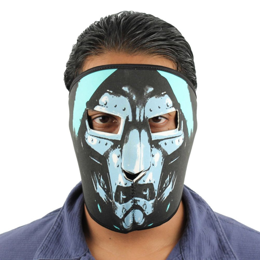 Supervillian MF Doom Underground Rapper Mask