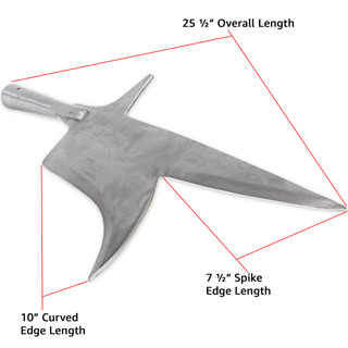 Farm to Battlefield Medieval High Carbon Steel Hand Forged Historical ...