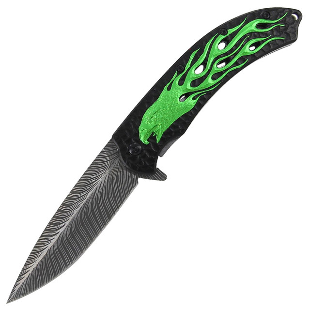 Black Raven Bird of Prey Talon Neck Knife