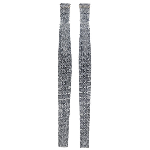 Flat Riveted Chainmail Leggings Pair | Medieval Chainmail Leg Chausses