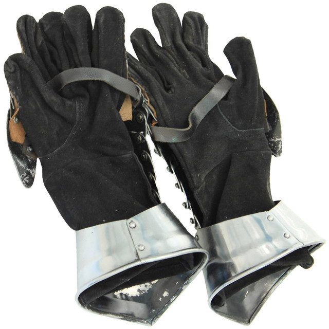 Medieval Knight Gothic Style Gauntlets Functional Armor Gloves