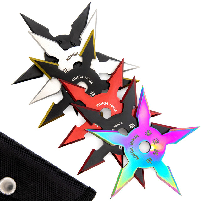 Throwing Star Five Point