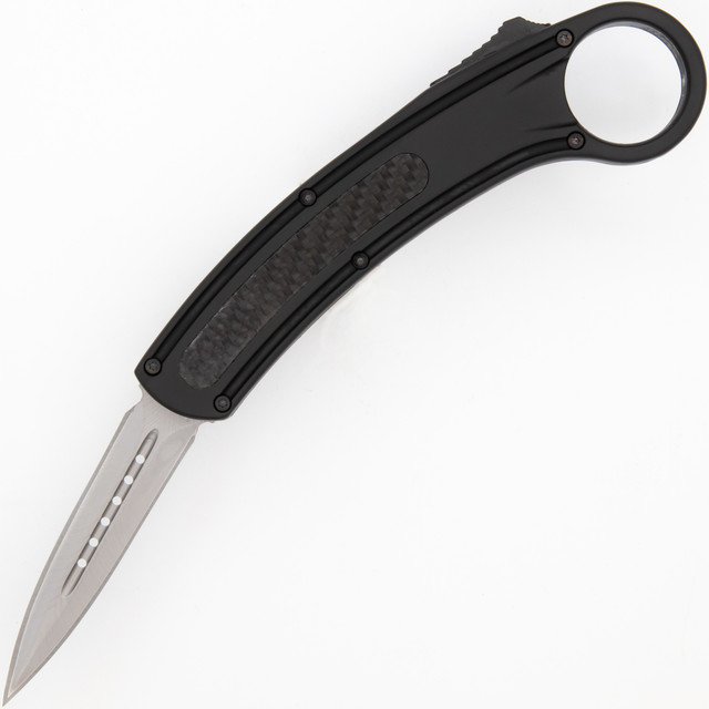 Snow-Capped Dual Action Automatic Karambit OTF Knife