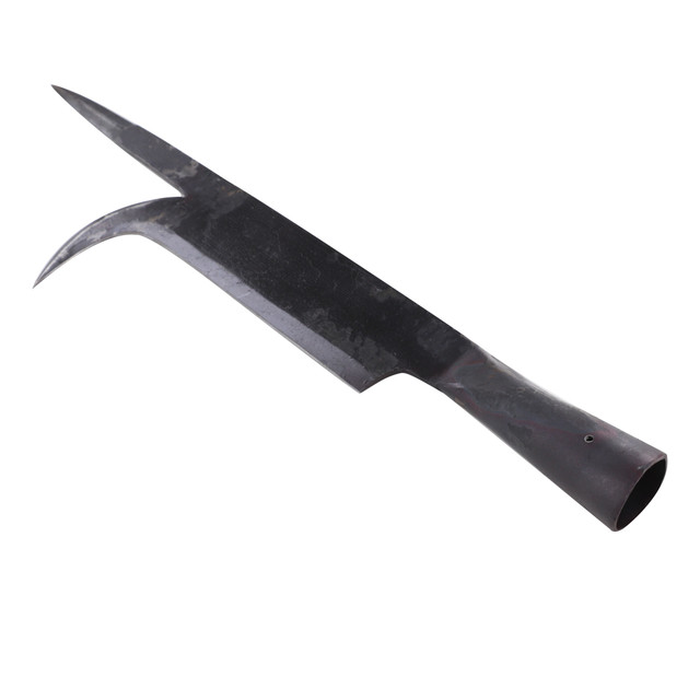 Medieval Foot Soldier 13th Century Gurisarme Polearm Mount