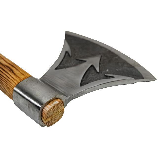 Split Seas Functional Hand Forged High Carbon Steel Outdoor Axe w ...