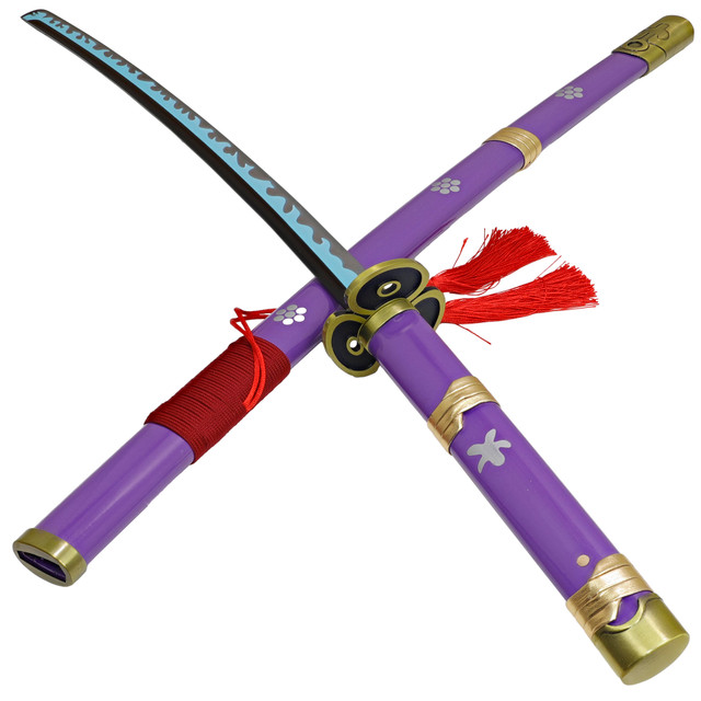 Zoro Roronoa Carbon Steel Replica Enma One Piece Anime Katana Sword