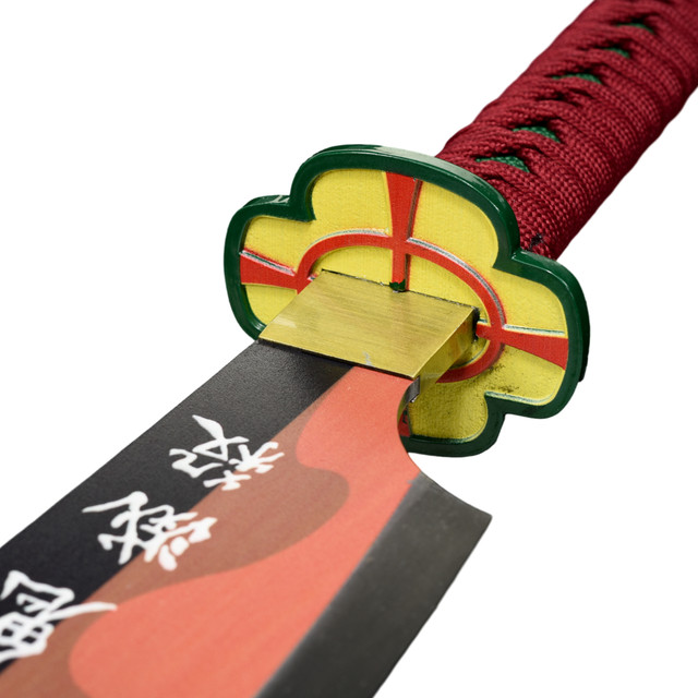Uzui Tengen Collectible Twin Nichirin Cleaver Swords – Carbon Steel ...