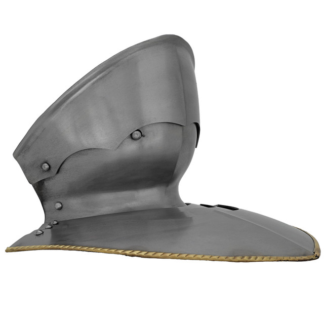 Medieval Gothic Bevor Neck Armor | Authentic German Steel Bevor ...