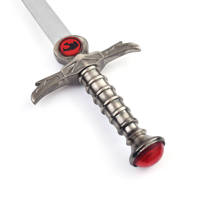 Legendary Double-Edged Sword with Genuine Leather Sheath – Stainless ...