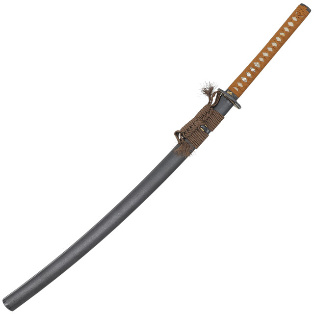 Midnight Flame Katana – Hand-Forged High Carbon Steel Samurai Sword in ...