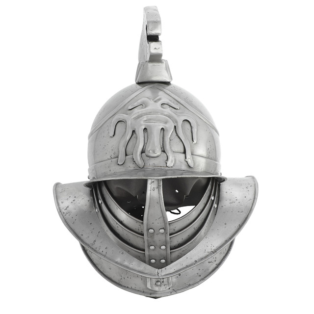 Spartacus Warrior Gladiator Helmet – Premium 18-Gauge Steel Battle Helm