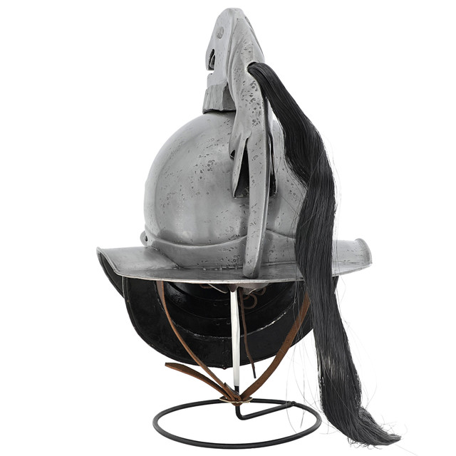 Spartacus Warrior Gladiator Helmet – Premium 18-Gauge Steel Battle Helm