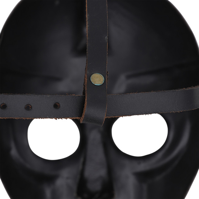 Supervillain MF Doom Inspired Underground Rapper Mask – Black Steel Edition