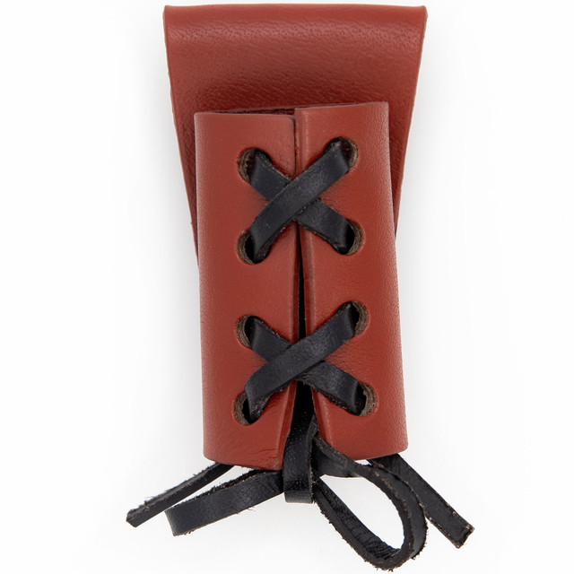 Medieval Chaucer Handmade Leather Dagger Frog | Choose Your Color