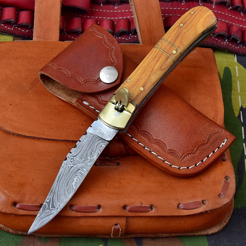 Shift Gears Mini Automatic Clip Point Knife