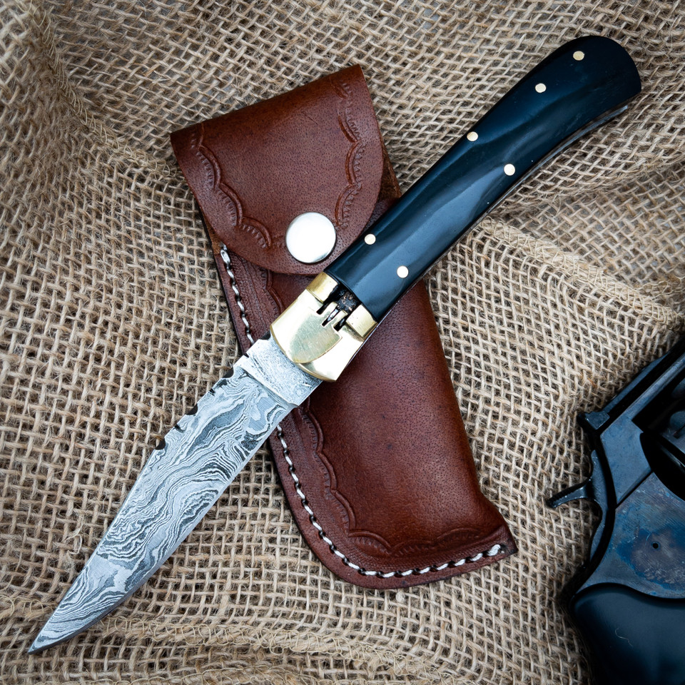 Shift Gears Mini Automatic Clip Point Knife