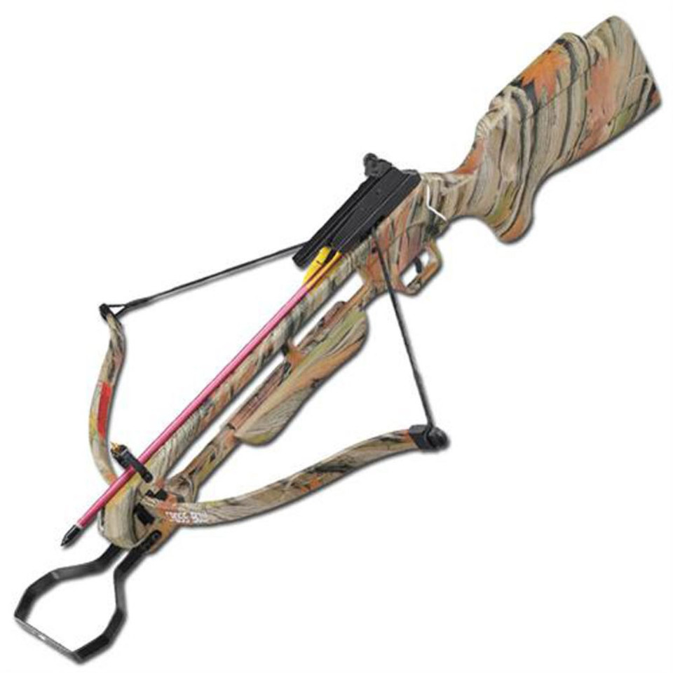 Hunters Crossbow 150lbs Wooden Stock