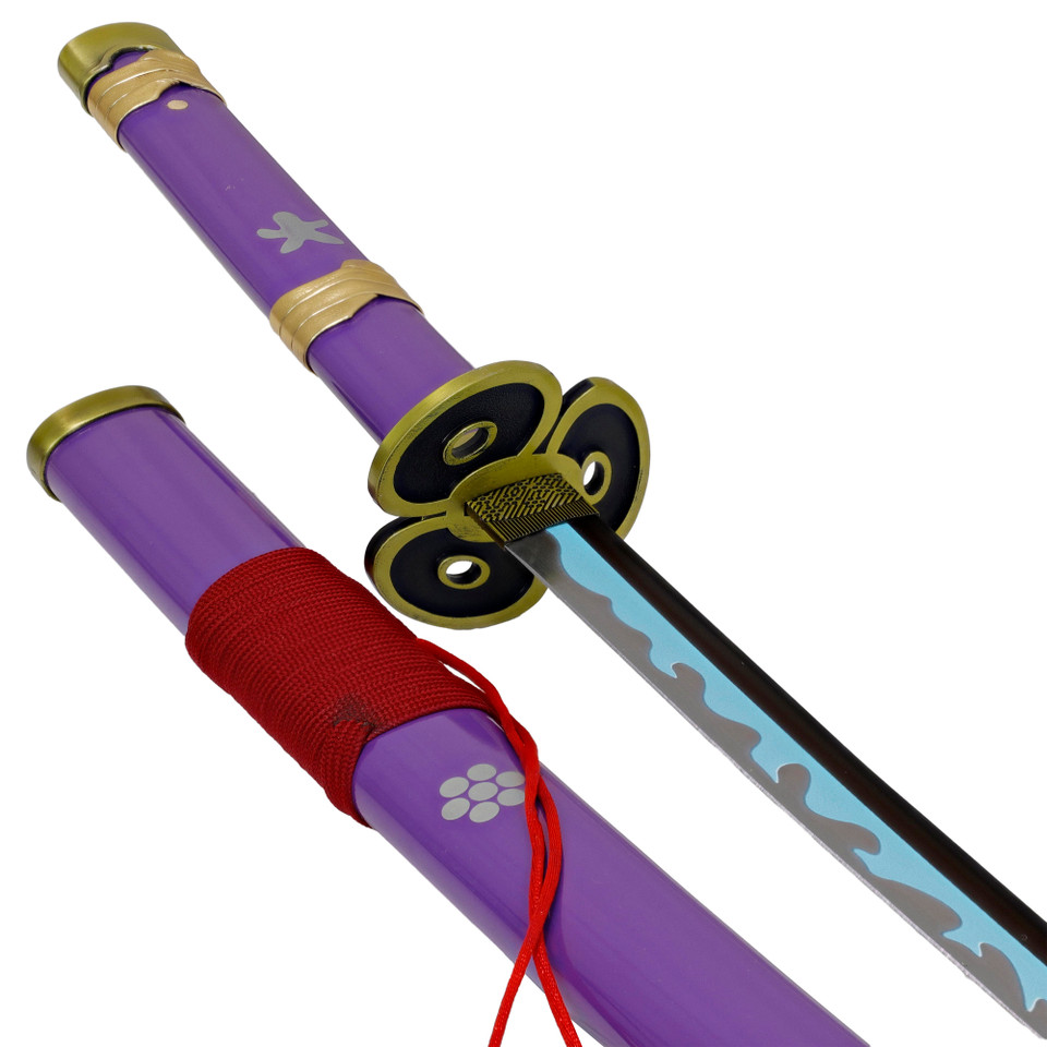 Zoro Roronoa Carbon Steel Replica Enma One Piece Anime Katana Sword