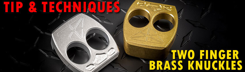 Tips And Techniques For Using Two Fingers Brass Knuckles - SwordsSwords.com