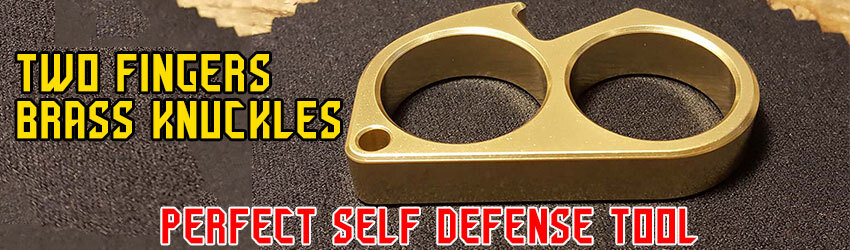 Why Two Finger Brass Knuckles are the Perfect Self-Defense Tool ...