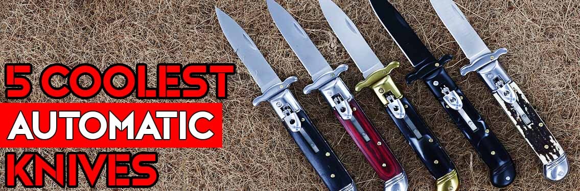 Top 5 Coolest Automatic Knives - SwordsSwords.com