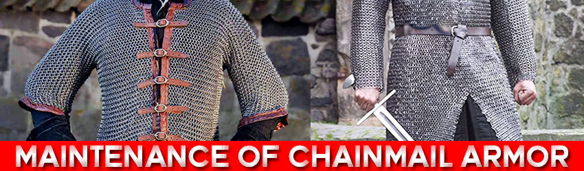 How to Properly Maintain Your Chainmail Armor Set - SwordsSwords.com