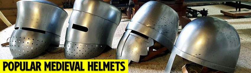 Most Popular Medieval Helmets and How to Get One - SwordsSwords.com