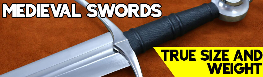 The True Size and Weight of Medieval Swords Explained - SwordsSwords.com