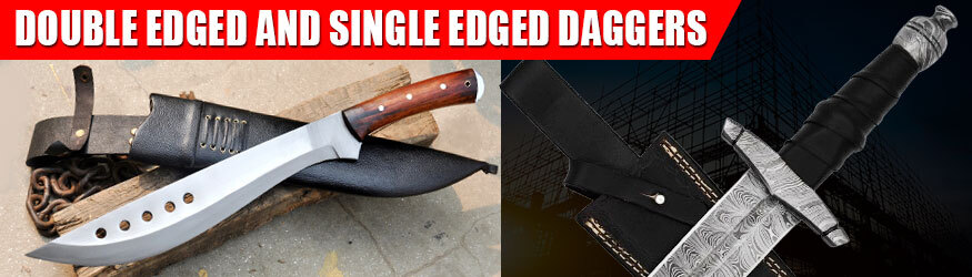 Double Edged and Single Edged Daggers: What’s the Difference ...