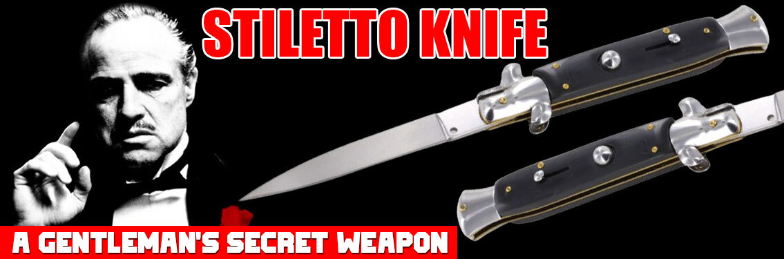 Stiletto Knife: A Gentleman's Secret Weapon - SwordsSwords.com