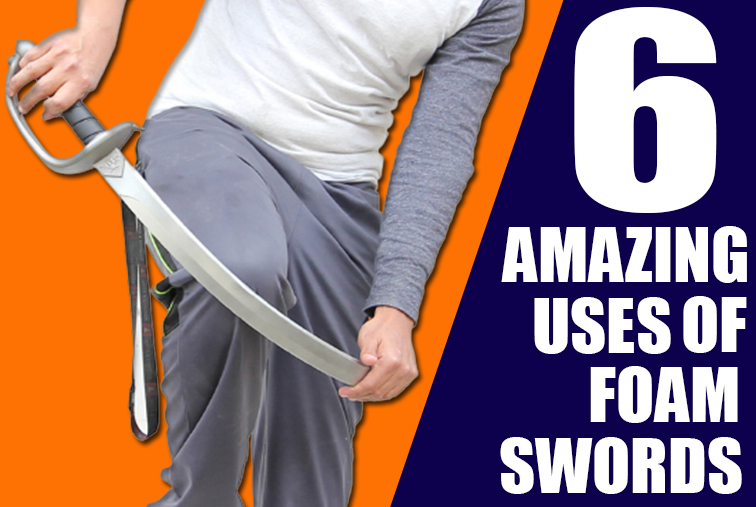 Six Amazing Uses of Foam Swords - SwordsSwords.com