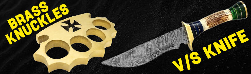 Brass Knuckles vs Knife: Which is Better for Self Defense ...