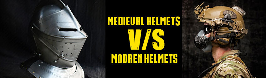 Medieval Helmets vs. Modern Helmets: How Far Have We Come ...