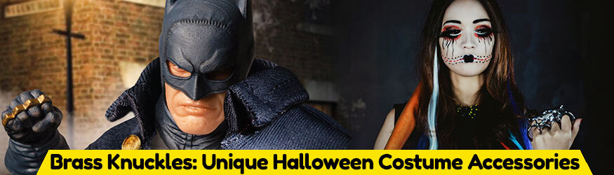 Brass Knuckles as Unique Halloween Costume Accessories - SwordsSwords.com