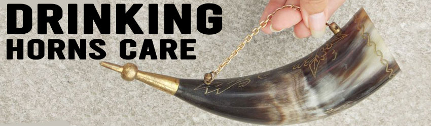 Owning and Caring for a Drinking Horn - SwordsSwords.com