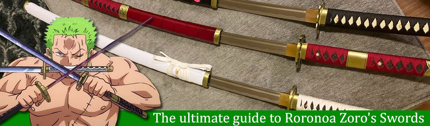 The ULTIMATE Guide to Zoro's Wado Ichimonji, Sandai Kitetsu, and Shusui ...