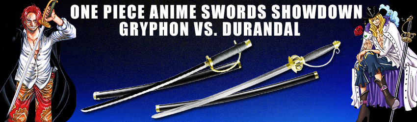 One Piece Anime Swords Showdown: Gryphon vs. Durandal - SwordsSwords.com