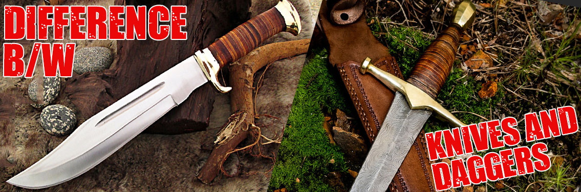 What is the difference between knives and daggers? - SwordsSwords.com