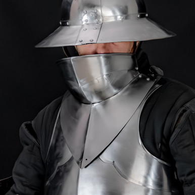 Champions Gorget 16g Bevor Plate Functional Armor