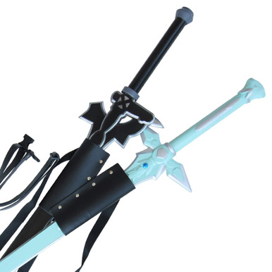 Back Sheath Repulser Elucidator Sword Set - SwordsSwords.com