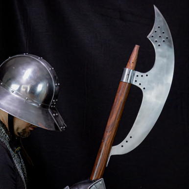 15th Century Medieval Functioning Replica Bardiche Polearm Attachment